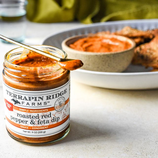 Roasted Red Pepper & Feta Dip – Terrapin Ridge Farms